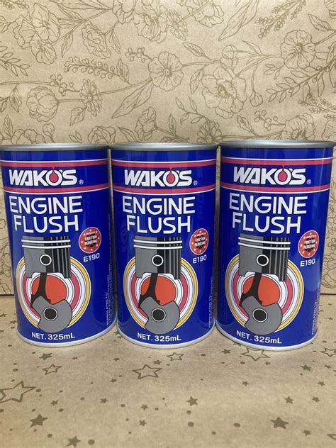 【新品・未使用】ワコーズ Wakos エンジンフラッシュ E190 3缶セット メルカリ