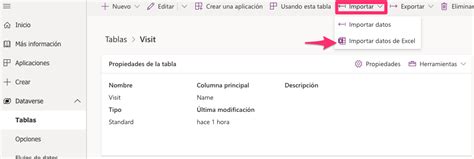 Cómo crear e importar datos a una tabla de Microsoft Dataverse Waving