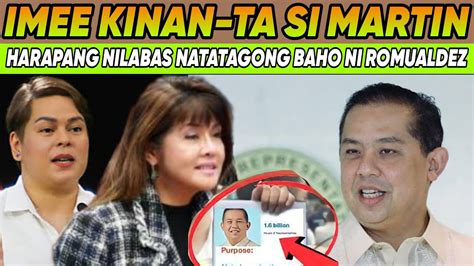 ITO Ang MATINDI IMEE MARCOS HARAPANG NILAG LAG Ang PINSAN ROMUALDEZ