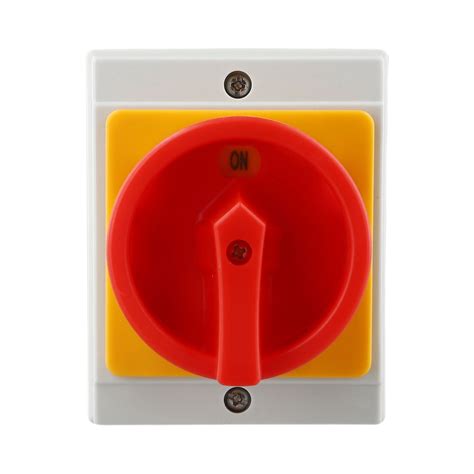 Main Switch Circuit Breaker 16a 3 Pin Rotary Switch Off Switch Ip65 Ukp Switch Smile Home