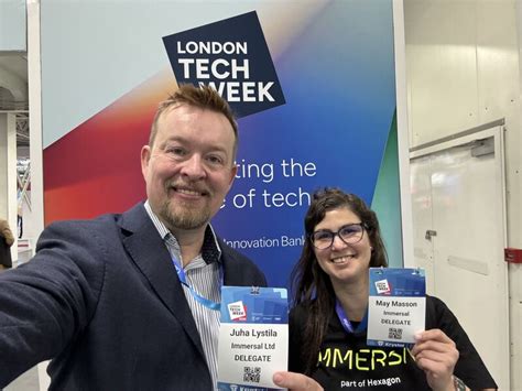 May Masson On Linkedin Fantastic 1st Day At London Tech Week With My