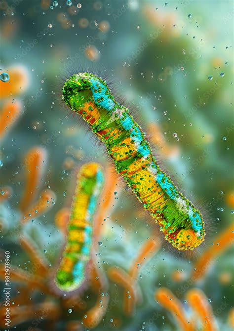 Bacilli Rod Shaped Bacteria Prokaryotic Pathogenic Microorganism