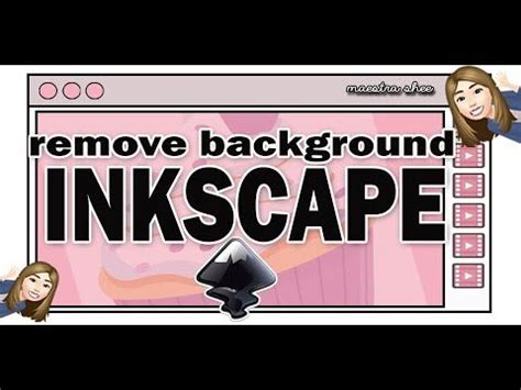 How To Remove Background Using Inkscape YouTube Learning Graphic Design Graphic Design
