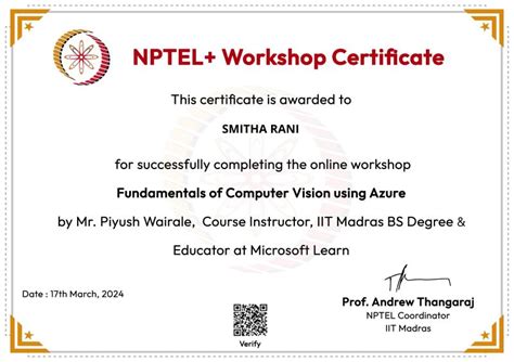 smitha rani on linkedin i am excited to have completed the
