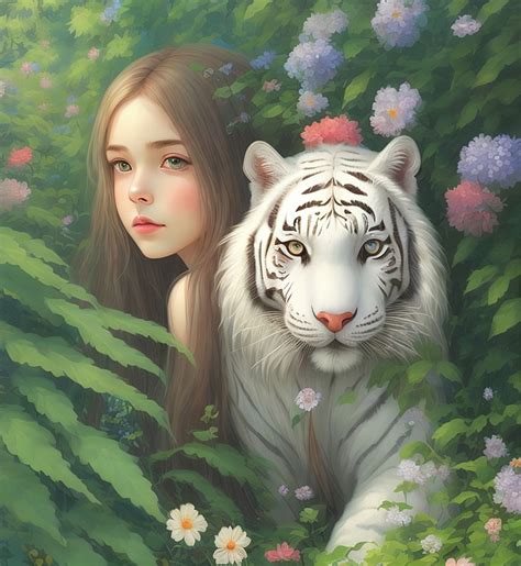 Tiger Girl Half Orc Beautiful Free Photo On Pixabay Pixabay