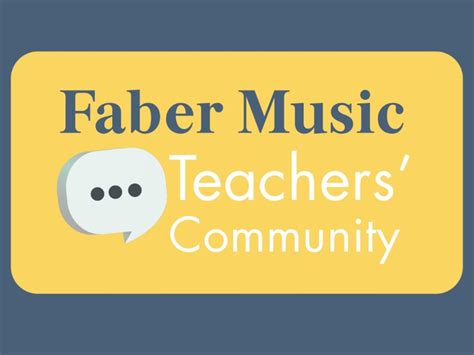 David Barton On Linkedin Faber Music Teachers Community David
