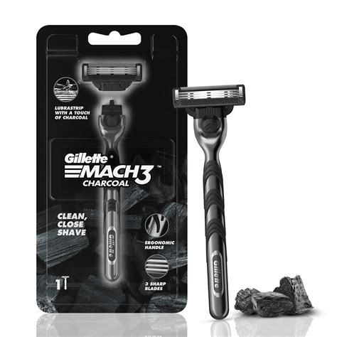 Gillette Mach3 Red Charcoal Happy Anniversary Gift Pack