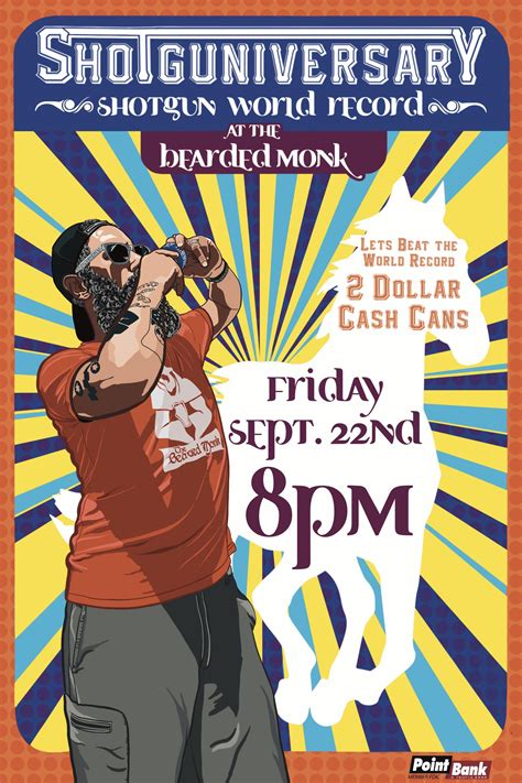Join The Bearded Monk In Making World Record History This Friday At 8pm