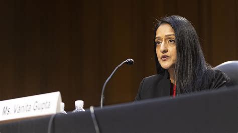 Bidens Associate Attorney General Nominee Vanita Gupta Confirmed After