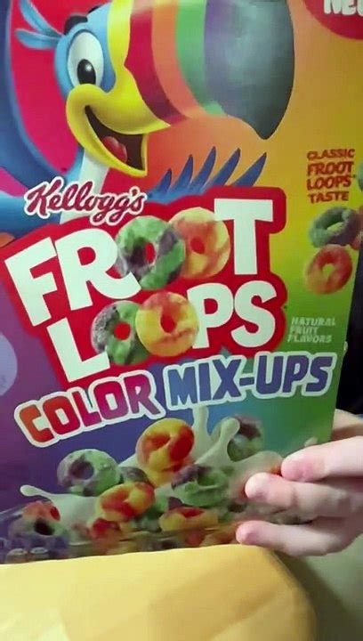 Froot Loops Color Mix UPS Video Dailymotion