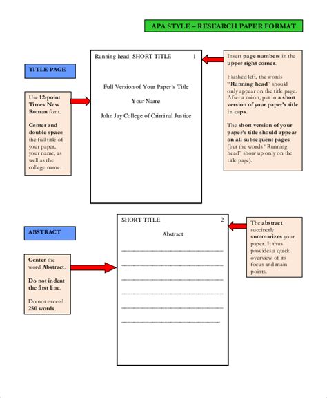 Free 6 Sample Research Papers In Pdf