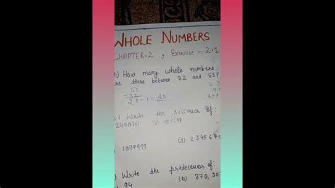 question no 4 5 and 6 of exercise 2 1 for 6th class ncert mathematics