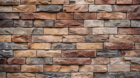 Close Up Texture Of Brick Cladding Enhancing The Exterior Aesthetics Of Walls And Building