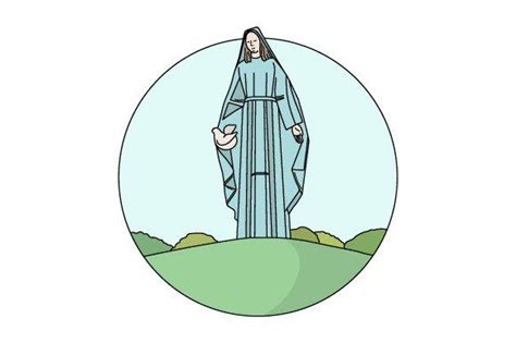 Monumento A La Virgen De La Paz Trujillo Venezuela Archivo De Corte