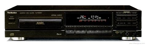 Technics SL PG A Compact Disc Player Manual HiFi Engine