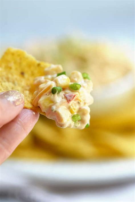 Southwest Corn Dip Cold Mighty Mrs Super Easy Recipes
