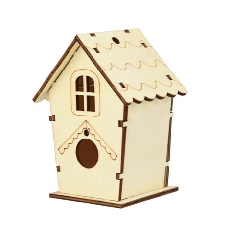 Mini Diy Birds Box Wooden Boxes 1pc Diy Nest Box N Vicedeal