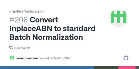 convert inplaceabn to standard batch normalization · issue 208