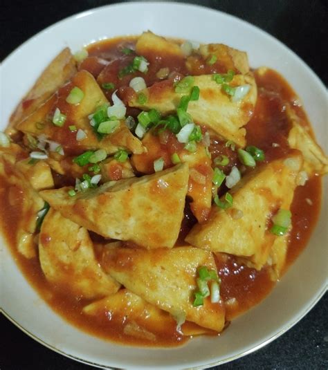 【茄汁豆腐的做法步骤图，茄汁豆腐怎么做好吃】sherry Yang下厨房