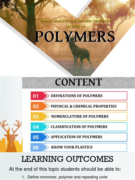 Sk0024 Lecture 14 Polymers Pdf Polymers Copolymer