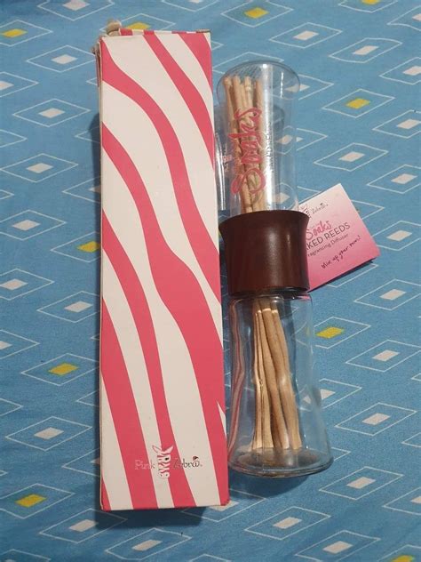 Pink Zebra Reed Diffuser Furniture And Home Living Home Fragrance On Carousell