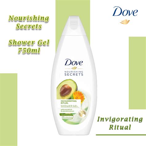 Dove Nourishing Secrets Shower Gel Invigorating Ritual 750ml Soften