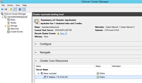 Resolving Error Failed To Discover Cluster Address For Cluster Environment Kba1594