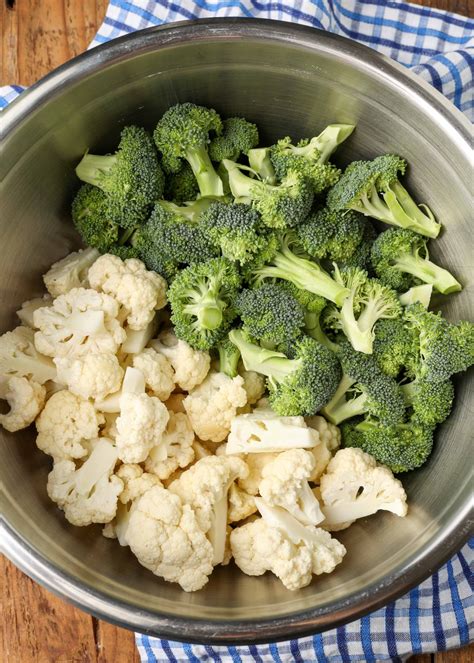 Roasted Broccoli And Cauliflower Vegetable Recipes