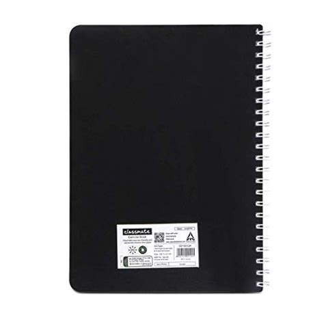 Classmate Pulse 6 Subject Spiral Notebook Pack Of 1 Unruled 300