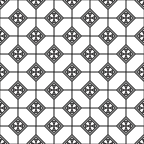 Seamless Pattern Of Geometric Tile Texture 21059113 Vector Art At Vecteezy