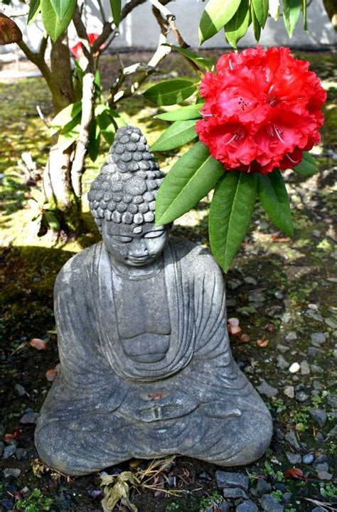 R Taurus With Budda Photo By Jan R Fuller Garden Sculpture Outdoor