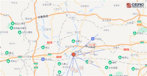 河北秦皇岛市卢龙县发生38级地震腾讯新闻