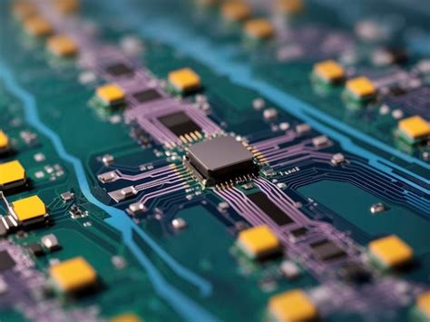 Premium Ai Image A Micro View Of Semiconductor