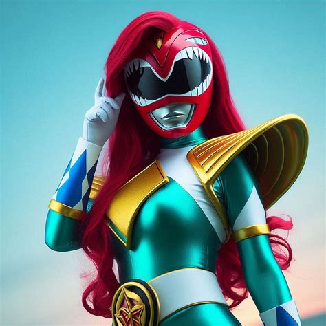 Princess Power Ranger Ariel 2 By Rainbow10ben On Deviantart