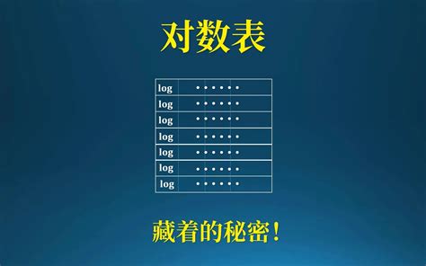 天文学家是如何制作对数表的？对数表里藏着的秘密 火星课堂 火星课堂 哔哩哔哩视频