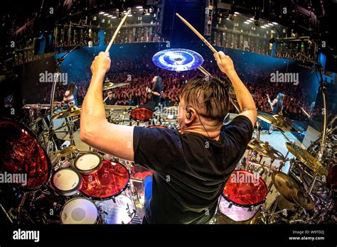 August 14 2019 Toronto Ontario Canada Drummer Ray Luzier Of An