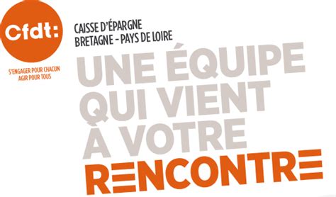élections professionnelles CFDT CEBPL Caisse d épargne Bretagne