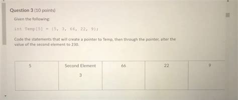 Solved Question 1 10 Points Given The Following Int Sales