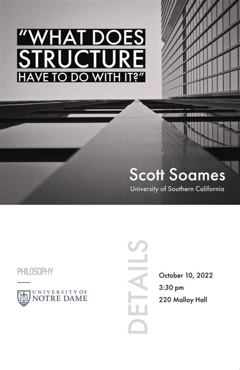 Guest Speaker Scott Soames Usc Events Department Of Philosophy University Of Notre Dame