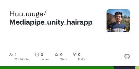 GitHub Huuuuuge Mediapipe Unity Hairapp