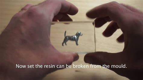Embedding An Object In Clear Resin Youtube
