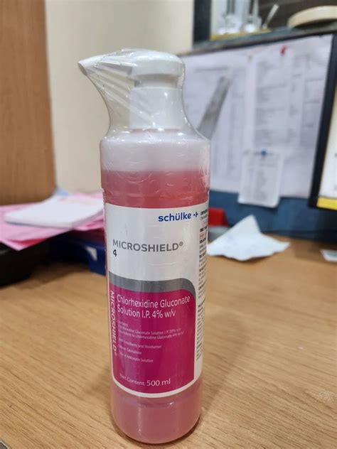 Schulke Microshield 4 500 Ml Packaging Type Pump Bottle At ₹ 450