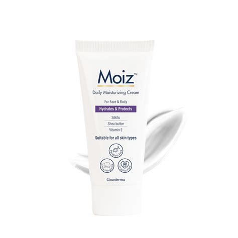buy moiz daily moisturizing cream for face and body formulated with 9 moisturizers suitable