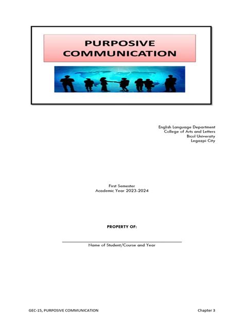 Chapter 3 Purcom Pdf Communication Cross Cultural Communication