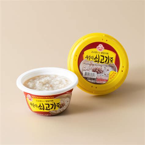 오뚜기 새송이쇠고기죽 285g 배민스토어