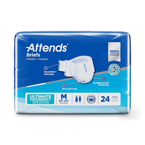 Attends Briefs Ultimate Absorbency At