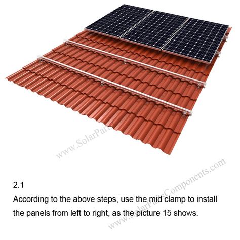 Solar Roof Mounting System Spc Rf Ik10 Hr