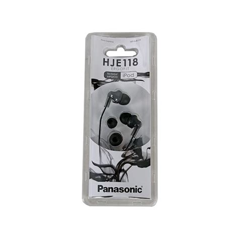 ყურსასმენი PANASONIC PANASONIC RP-HJE118GUK BLACK NO MIC | RP-HJE118GUK ...