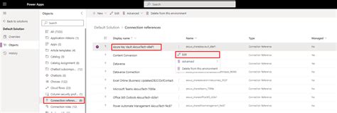 How To Change The Connection References From Your Managed Solution