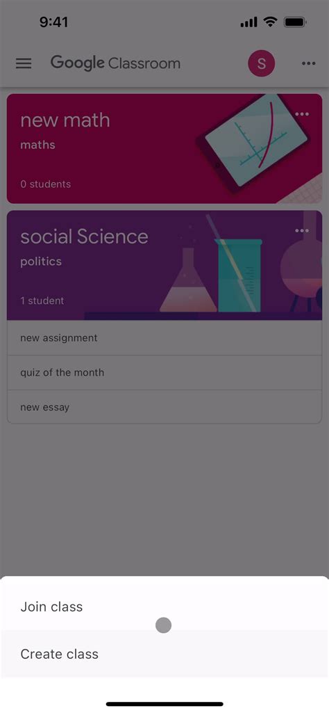Joining A Class On Google Classroom Video 12 Screenshots